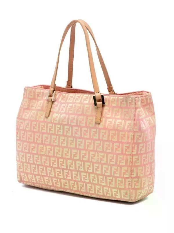Fendi Zucchino Canvas Tote Bag