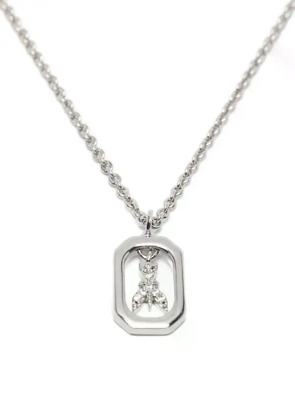 Patrizia Pepe Tone Fly Pendant Necklace