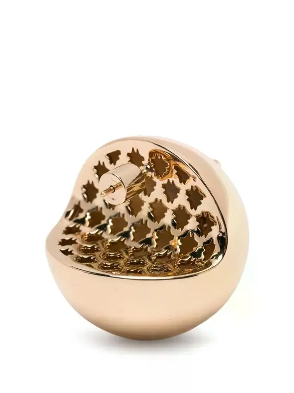 Patrizia Pepe Sphere Earrings With Fly Motif