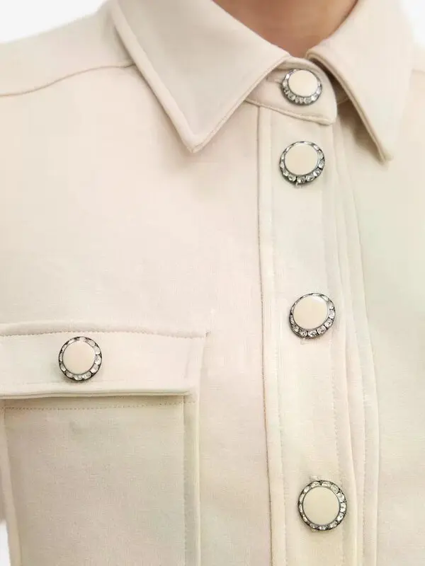 Guess Olga Flap-pocket Buttoned Shirt