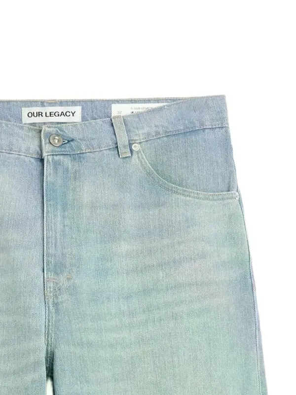 Our Legacy Vast Cut Straight-leg Jeans - Blue