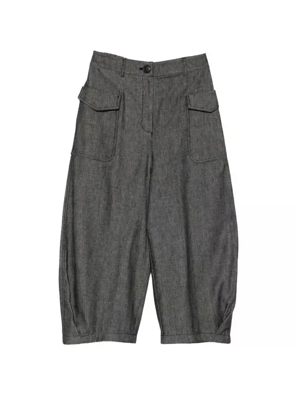 Soh Belt Loops Trousers - Grey