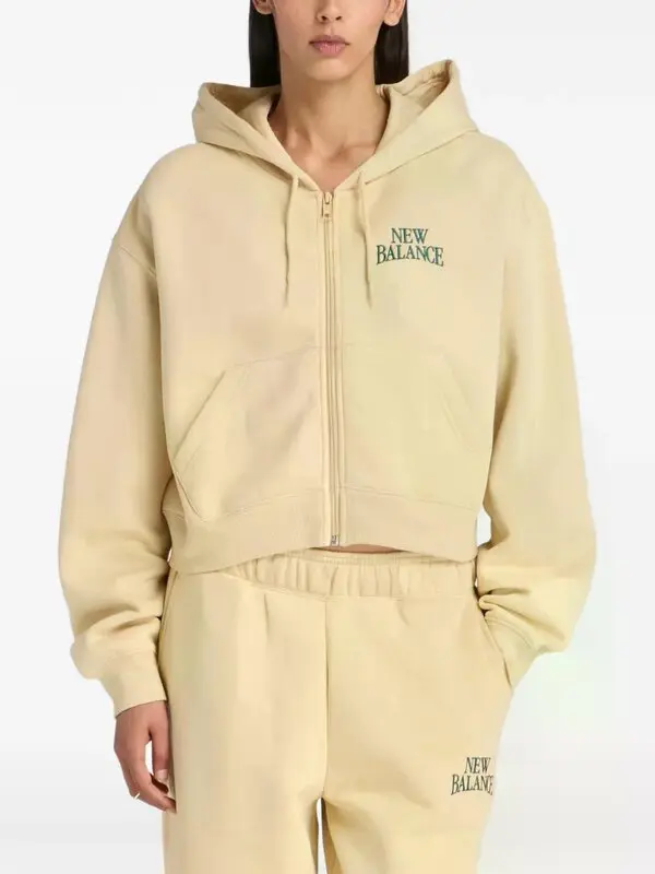 NEW BALANCE Trackside Fleece Full-zip Hoodie