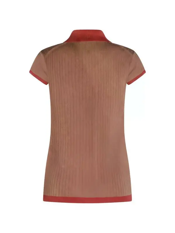 Malo Ribbed-knit Polo Shirt - Neutrals