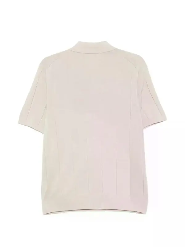 MANUEL RITZ Short-sleeve Polo Shirt - Neutrals