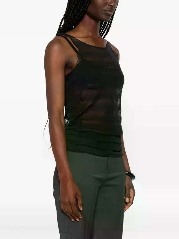 Paloma Wool Dino Striped Sheer Tank Top