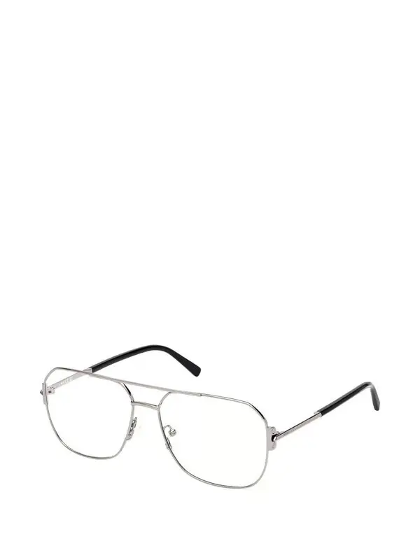Mcm Tone Pilot Frame Eyeglasses - Silver