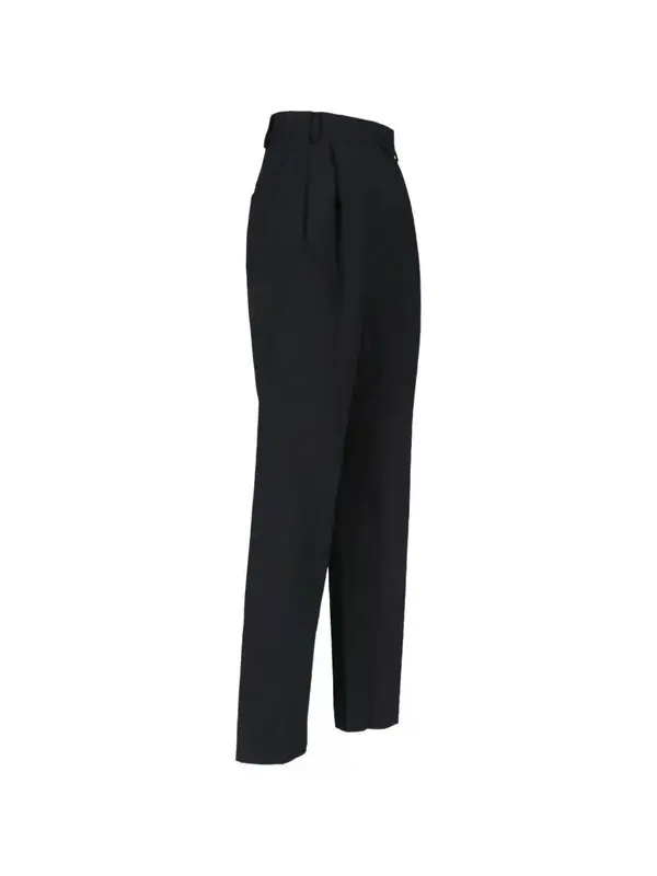 THE FRANKIE SHOP Bea Pleated Trousers - Black