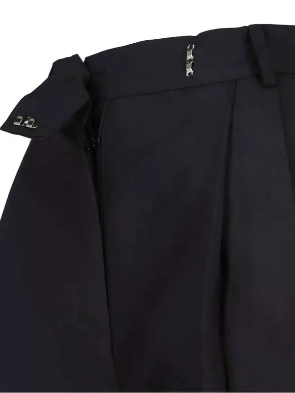 THE FRANKIE SHOP Bea Pleated Trousers - Black