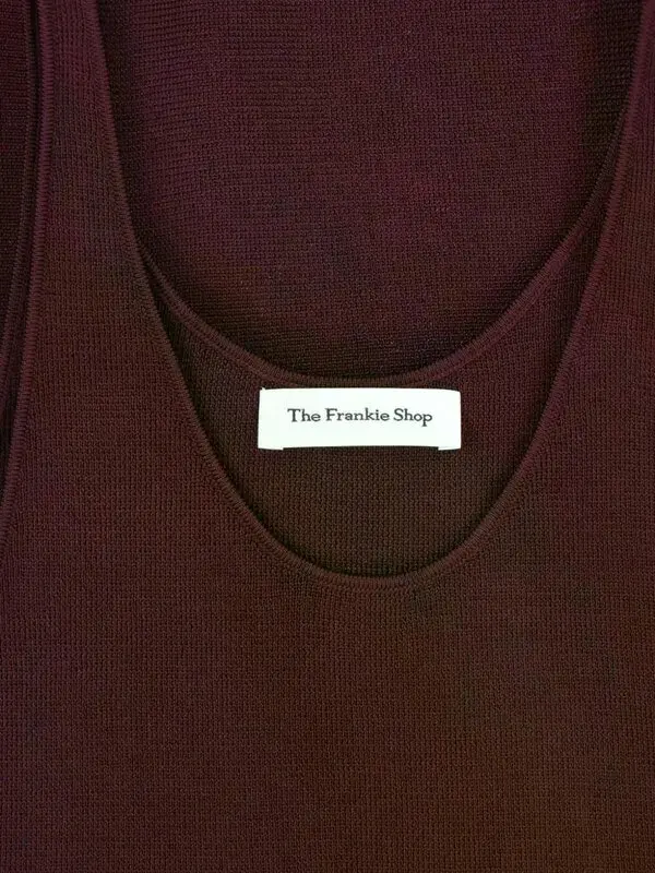 THE FRANKIE SHOP Rivo Knit Tank Top - Red
