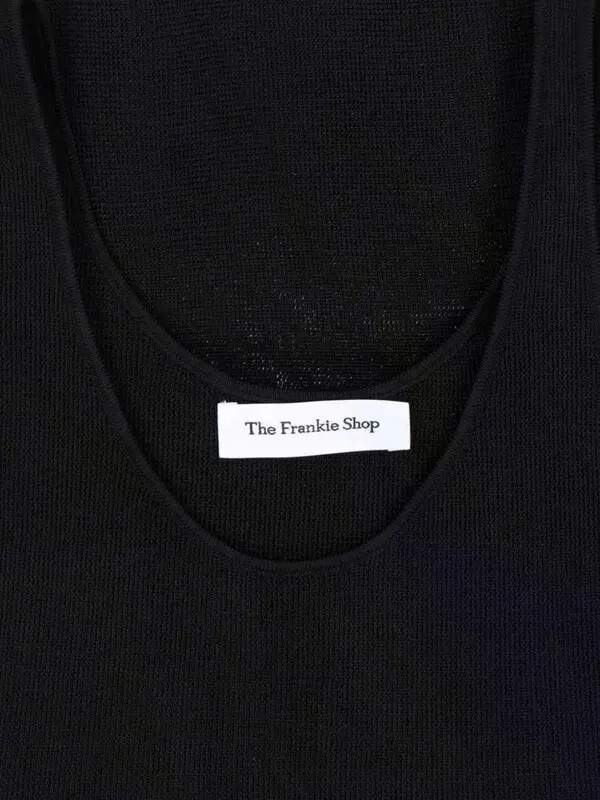 THE FRANKIE SHOP Rivo Knit Tank Top - Black
