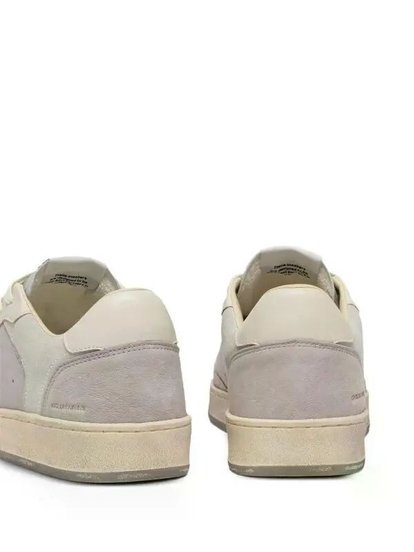 CRIME LONDON Panelled Perforated Sneakers - Grey