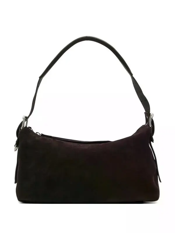LEMAIRE Suede Shoulder Bag - Brown