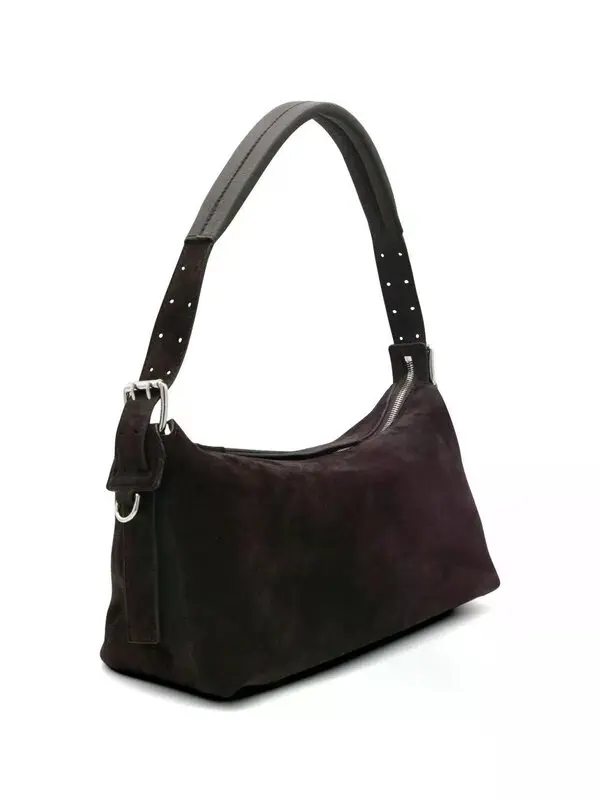 LEMAIRE Suede Shoulder Bag - Brown