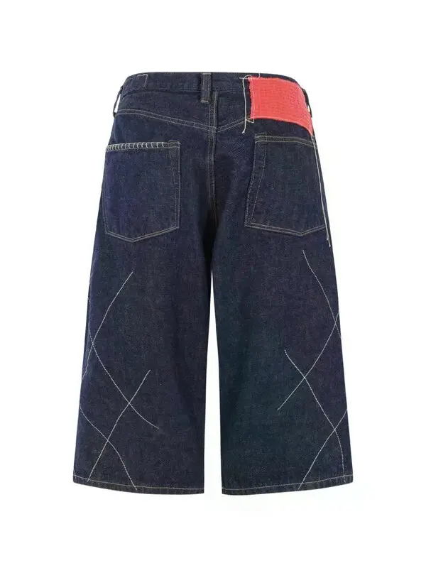 KURO Bead-embellished Bermuda Shorts