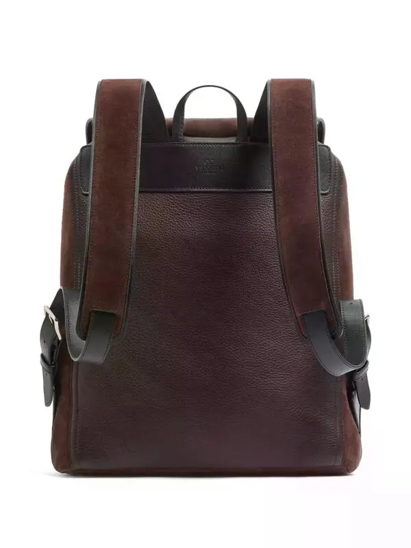 Valentino Garavani Antibes Suede Backpack - Brown