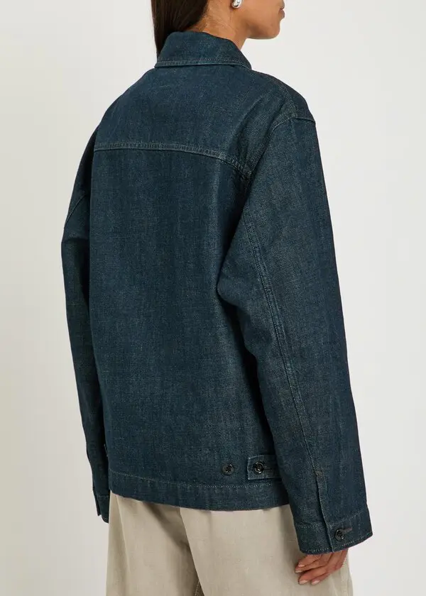 LEMAIRE Boxy Denim Overshirt - Indigo