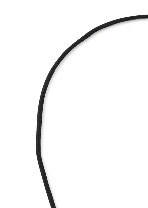 LEMAIRE Snake Bolo Tie Nappa Necklace