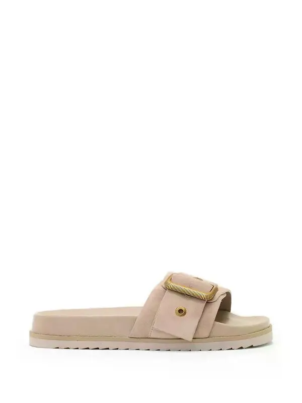 ALLSAINTS Ellie Buckle-strap Sandals - Neutrals