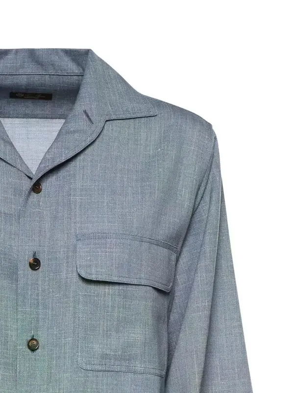 Loro Piana Notched-collar Shirt