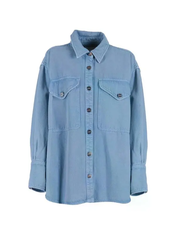 DONDUP Flap-pocket Shirt - Blue