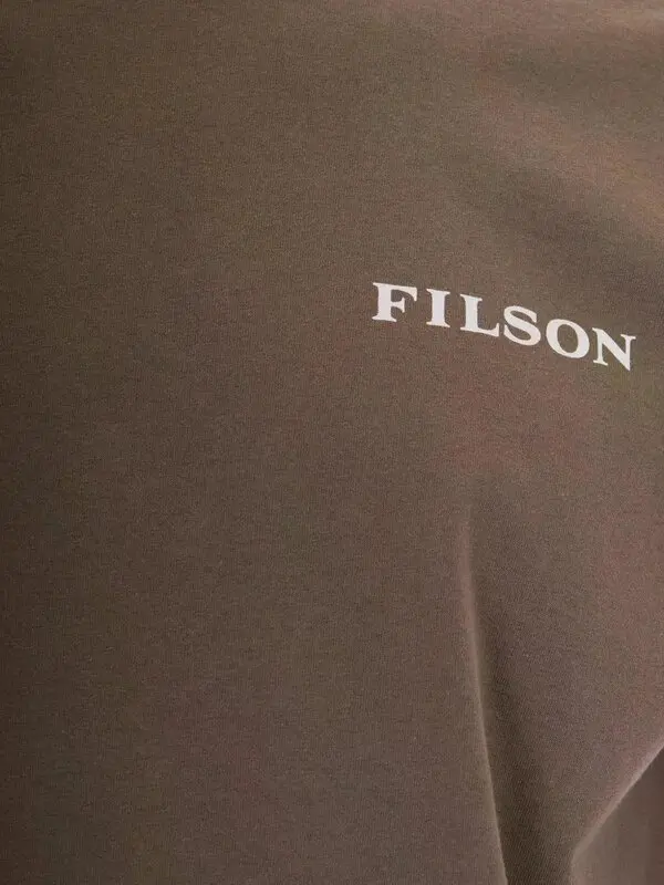 Filson Logo-print Graphic-back T-shirt - Brown