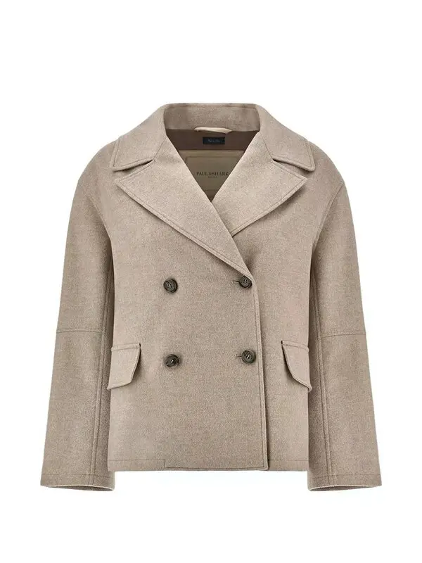 Paul & Shark Double-breasted Cashmere Pea Coat