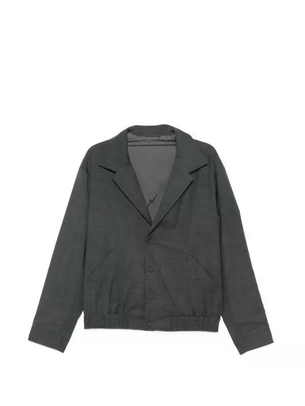 LC23 Notched Lapel Bomber Jacket