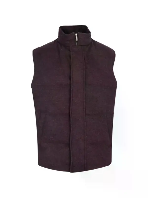 Luciano Barbera Padded Wool Vest