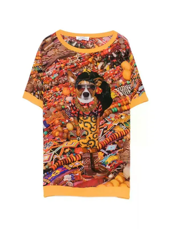 The Artistylist Graphic-print T-shirt - Orange