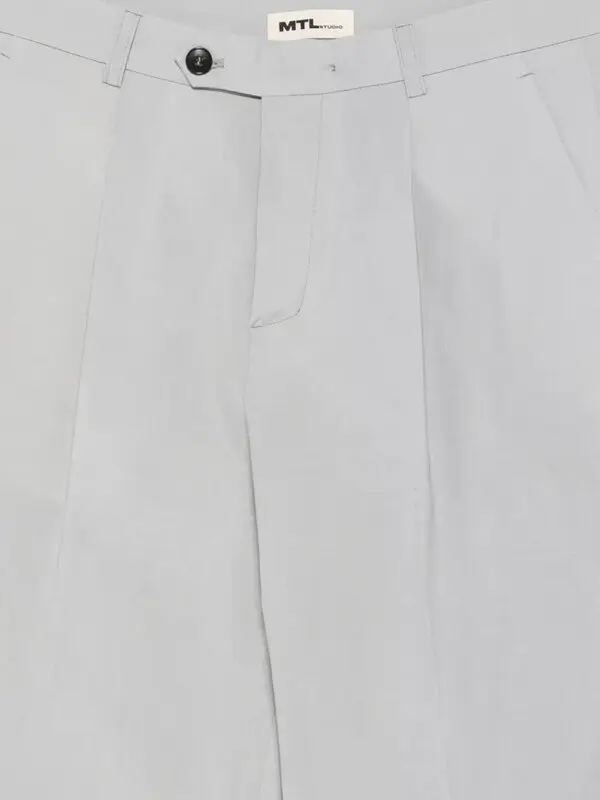 MTL STUDIO Gol Tailored Trousers - Grey