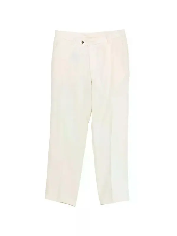 DELL'OGLIO Pressed Crease Trousers