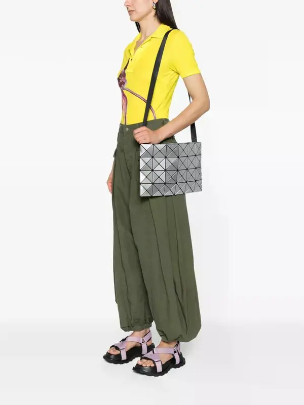Issey Miyake Geometric Panel Shoulder Bag