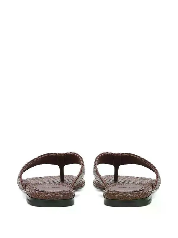 Vince Lotus Woven Thong Sandals