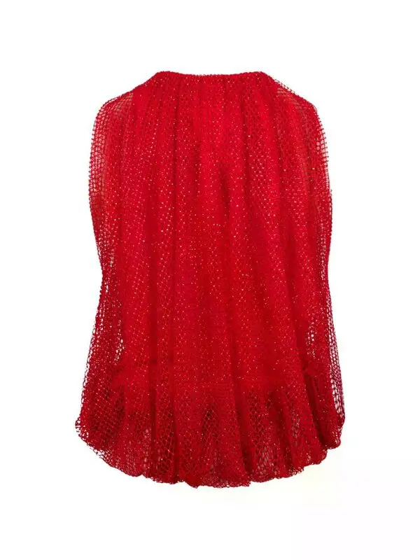 Sportmax Round Neck Blouse - Red