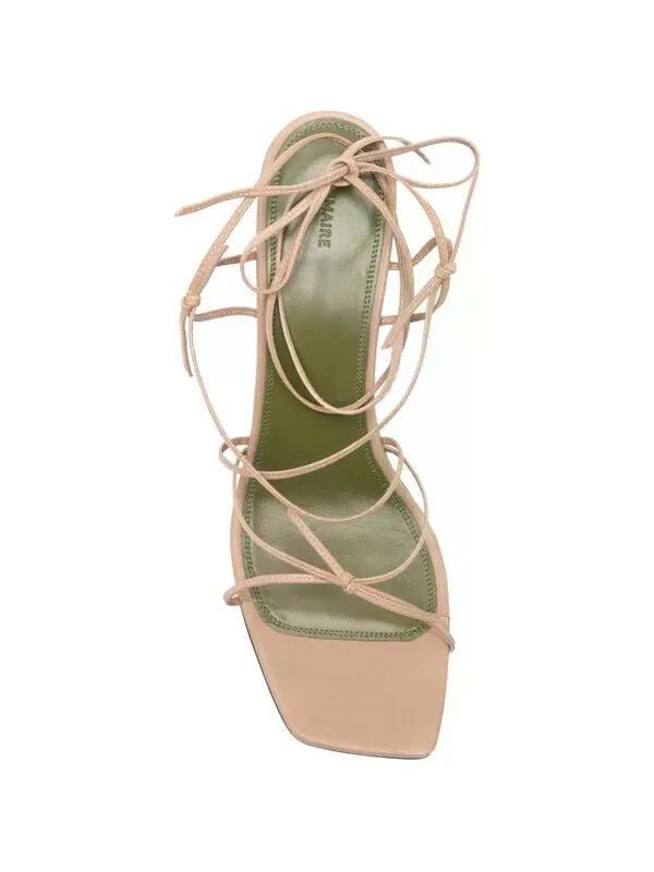 LEMAIRE Mignons 80mm Heel Leather Sandals