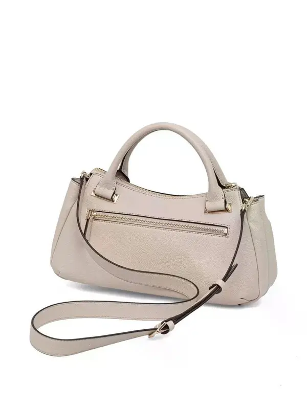 Guess Evie Pebbled Logo-plaque Tote Bag