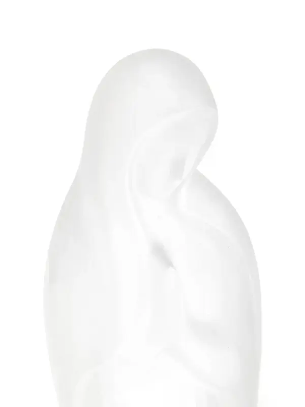 Lalique Virgin With Hands Together Crystal Figurine