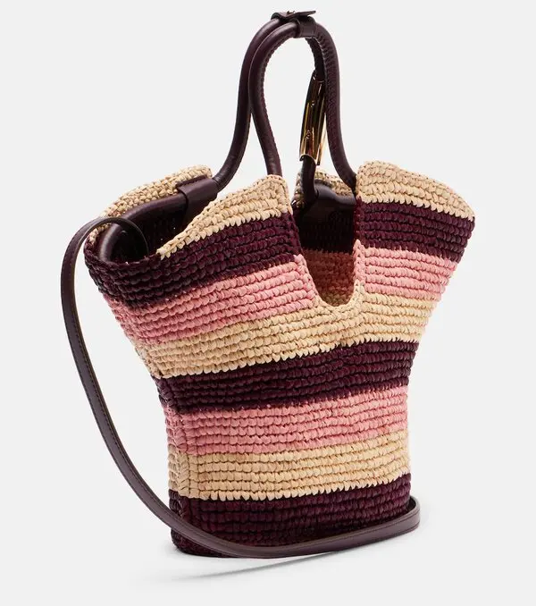 Zimmermann Small Raffia Top-handle Bag