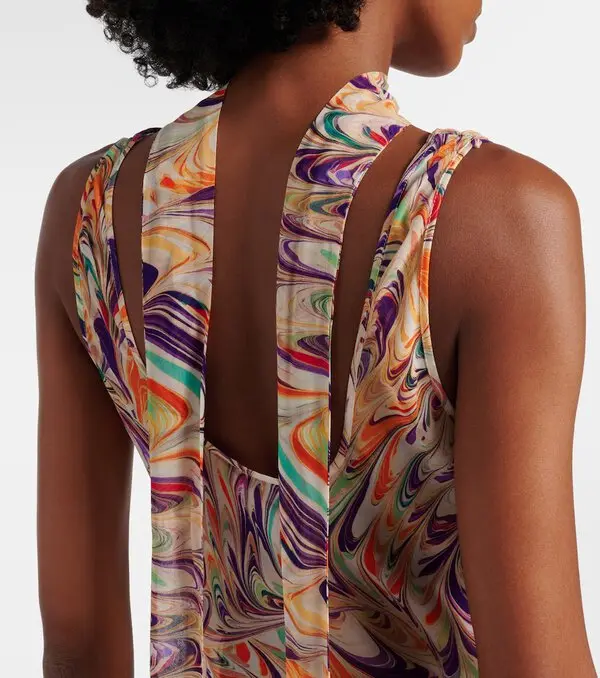 ALEXANDRA MIRO Harper Printed Maxi Dress