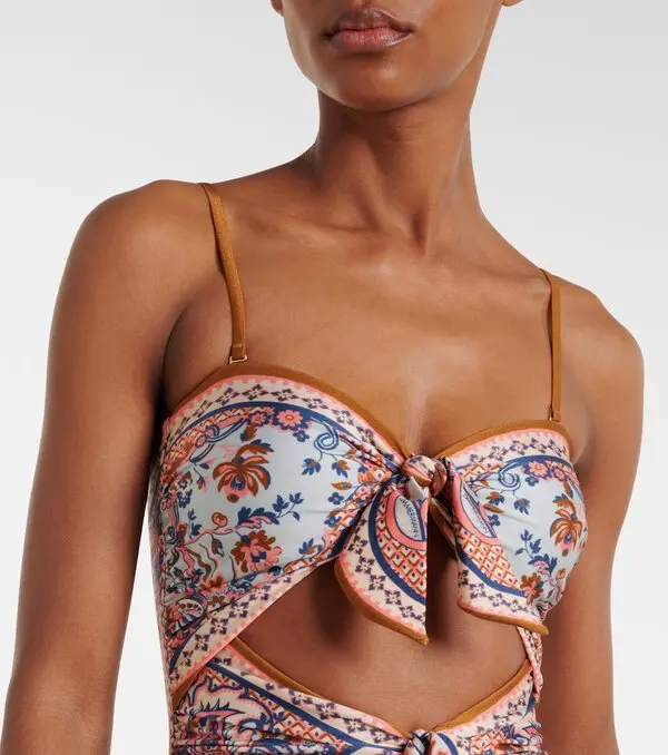 Zimmermann Printed One-piece Swimsuit