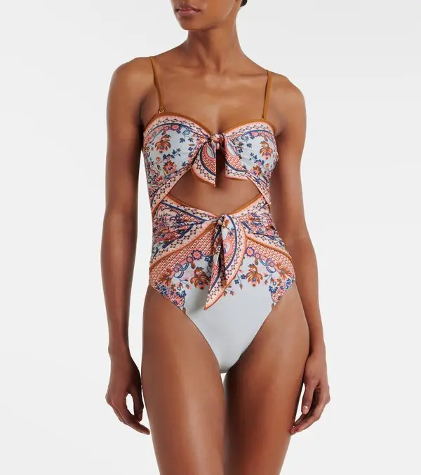 Zimmermann Printed One-piece Swimsuit