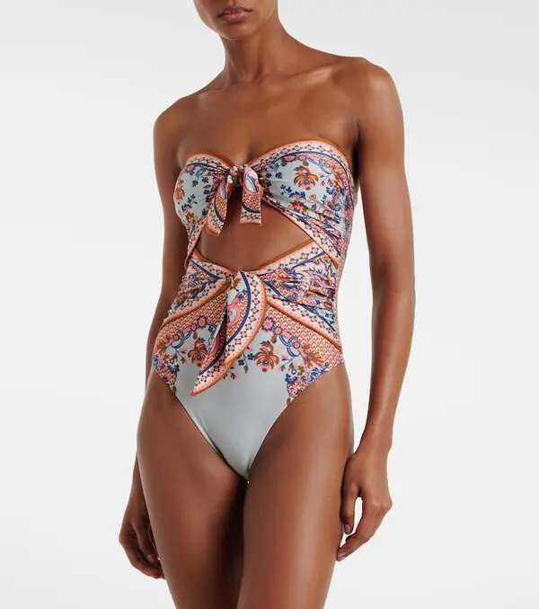 Zimmermann Printed One-piece Swimsuit