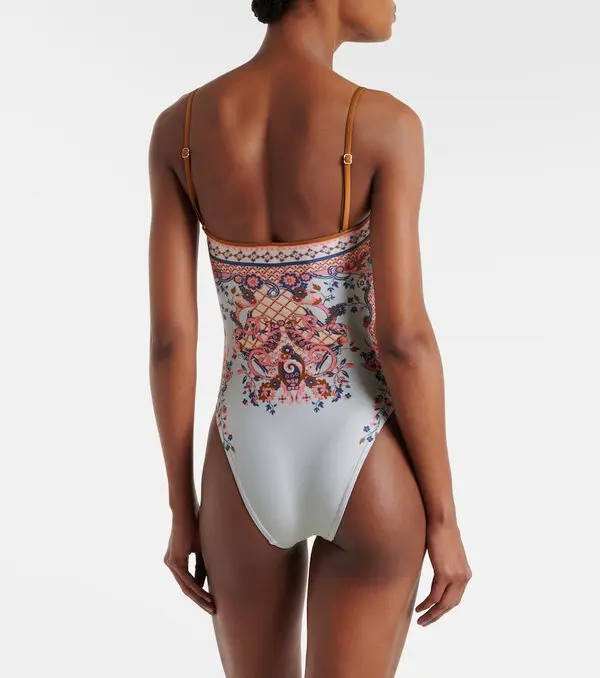 Zimmermann Printed One-piece Swimsuit