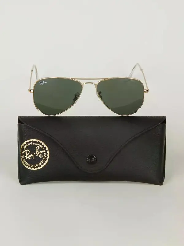 Ray-ban Aviator Frame Sunglasses - Metallic