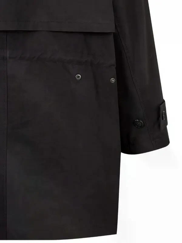 STUDIO TOMBOY Detachable Hood Coat - Black
