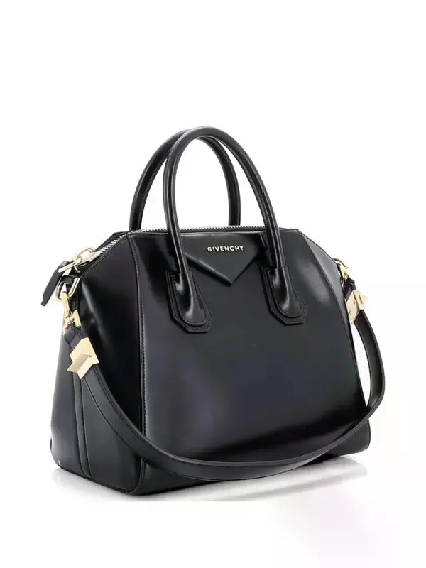 Givenchy Antigona Satchel Glazed Leather - Black