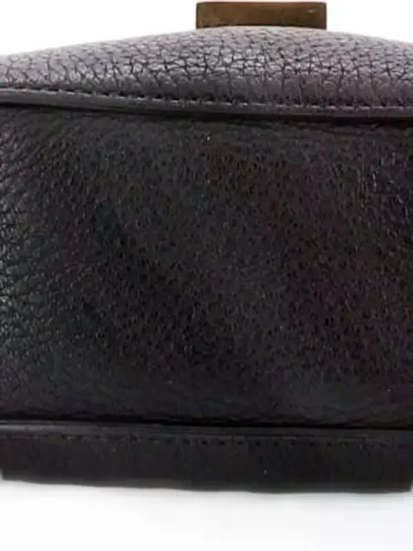 Chloé Drew Leather Mini Crossbody Bag - Black