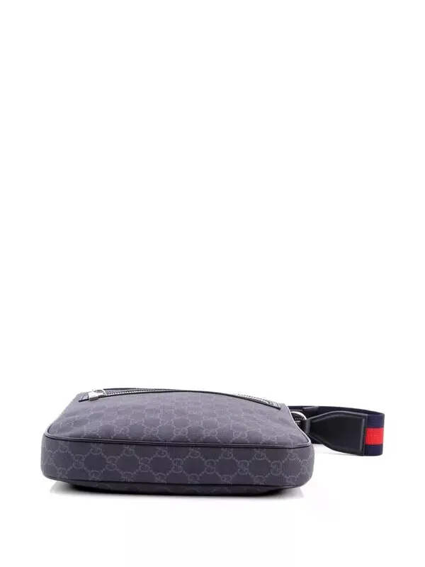 Gucci Gg Coated Canvas Messenger Bag