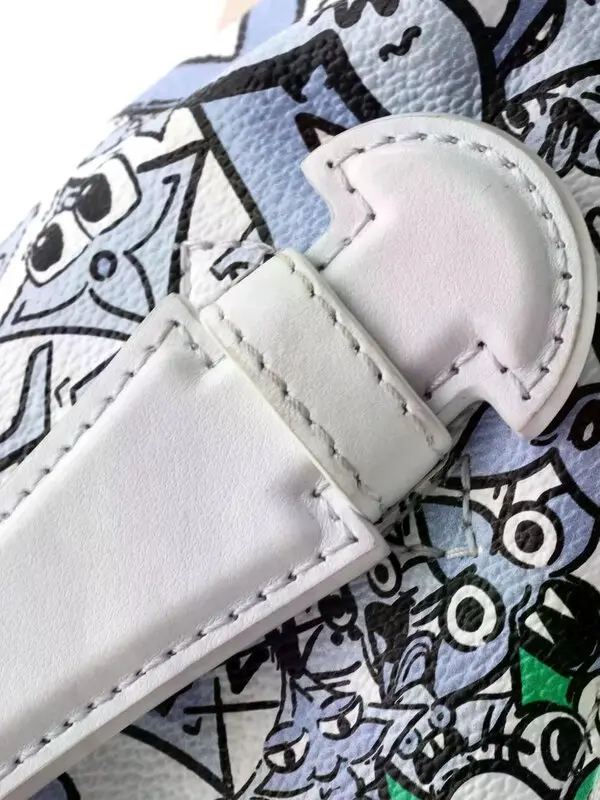 LOUIS VUITTON Monogram Comics Canvas Belt Bag - Multicolour